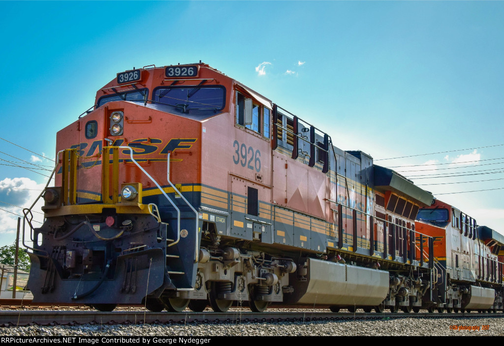 BNSF 3926 close-up